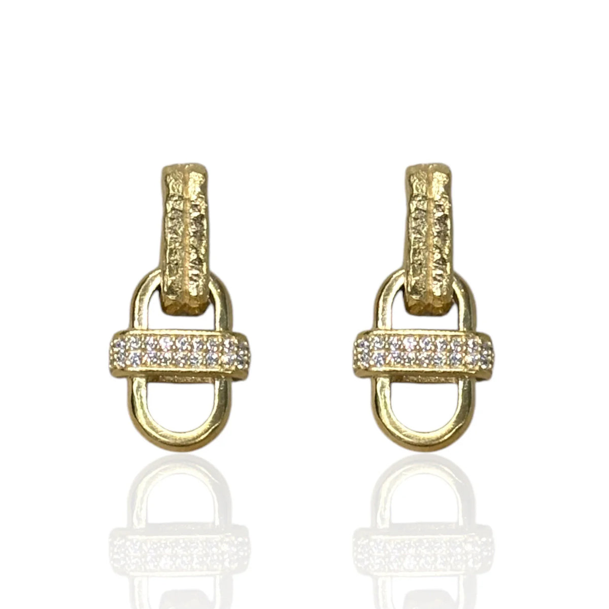 Tat2 Designs Gold Costa Earrings | NIC+ZOE