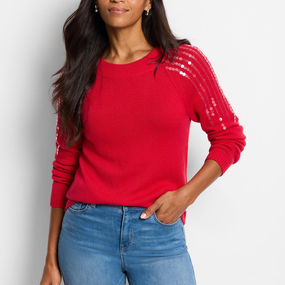 Subtle Shine Sweater | NIC+ZOE