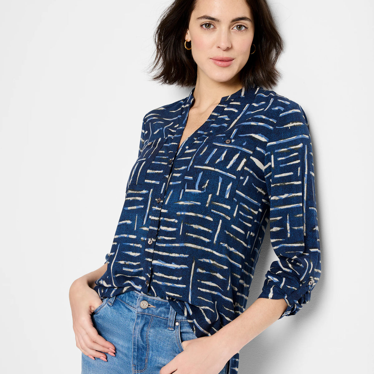 Indigo Dash Live In Shirt | NIC+ZOE