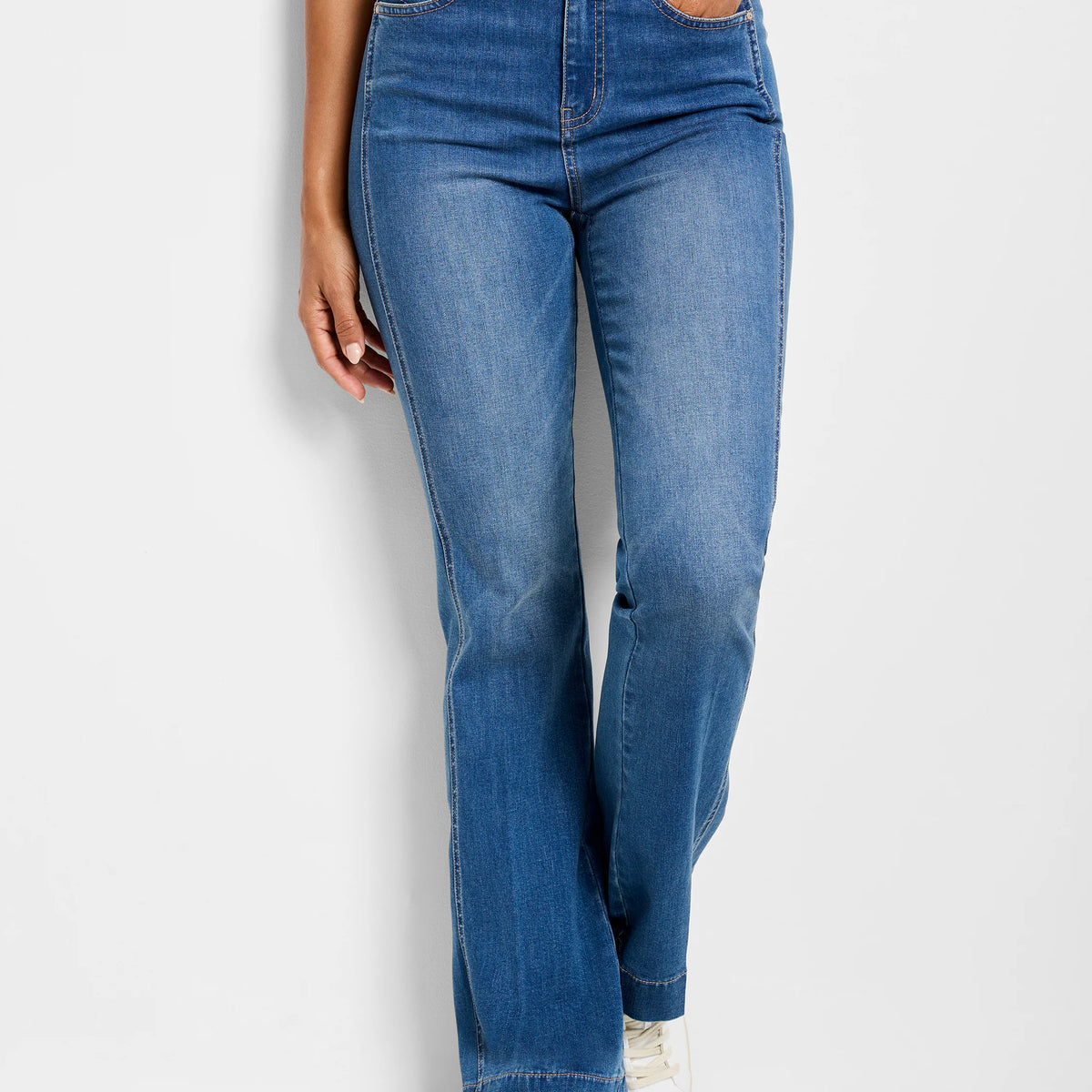 Breakaway Boot Side Panel Full-Length Jeans | NIC+ZOE