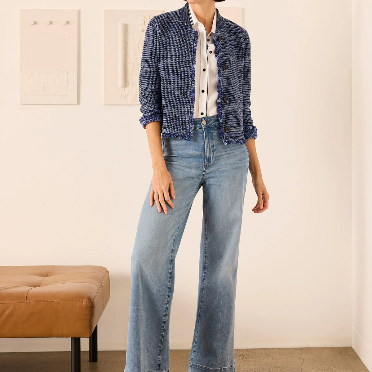 Vantage Wide Leg High Rise Jeans | NIC+ZOE